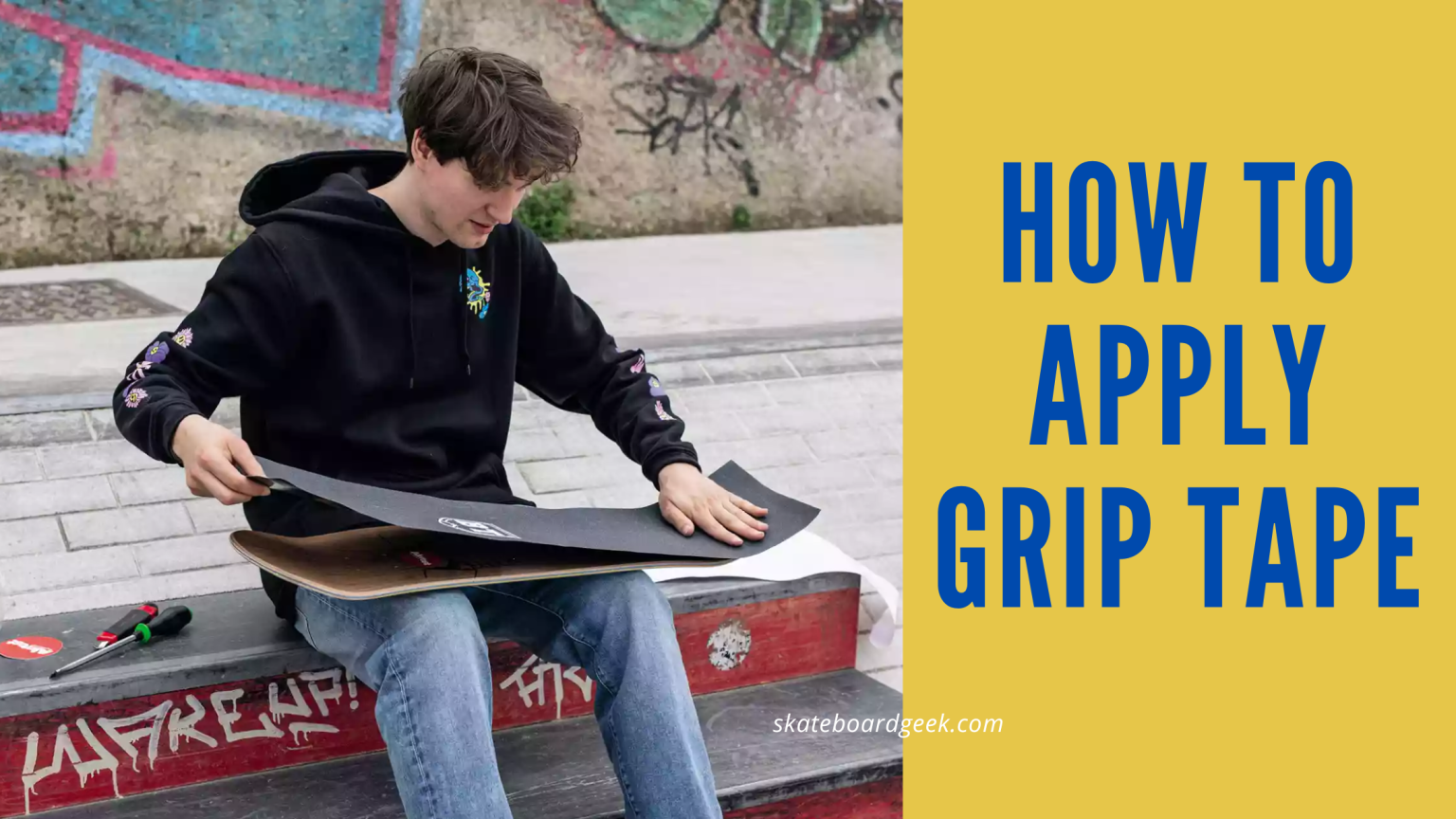How to Apply Grip Tape on a Skateboard In 5 Easy Steps