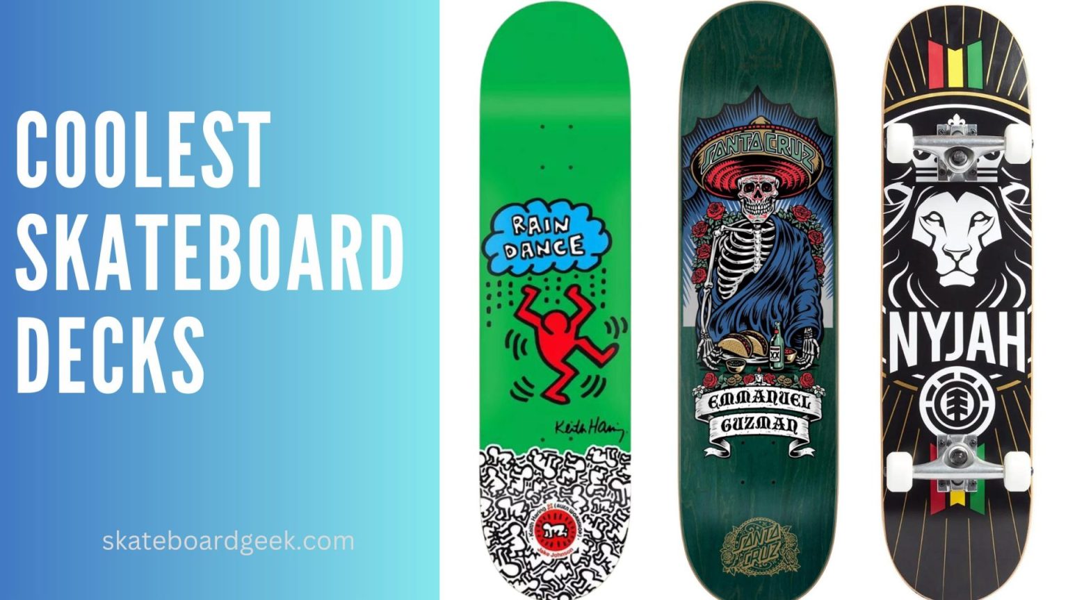 10 Coolest Skateboard Decks from Classic to Stylish [2025]